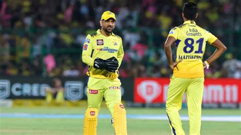 RR Vs CSK We Gave Away Too Many Runs In Powerplay MS Dhoni After Chennai Super Kings Loss