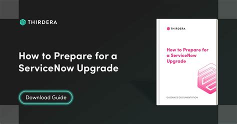 Servicenow Upgrade Guide