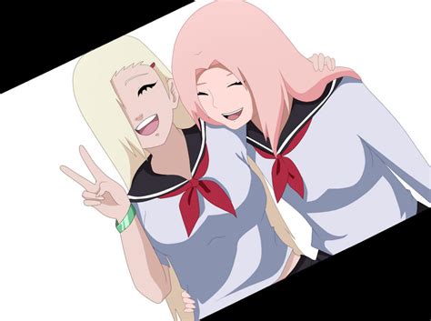 Ino And Sakura School By Ino Sama Berezohka On Deviantart