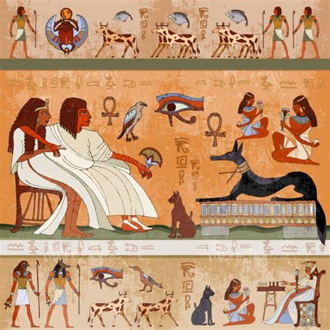 477 Ancient Egyptian Art Illustrations Royalty Free Vector Graphics