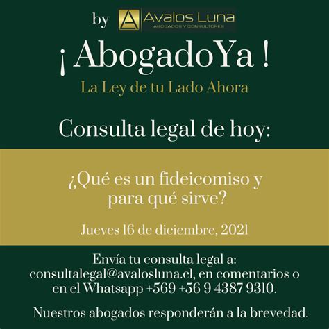 Consulta Legal De Avalos Luna Abogados Y Consultores