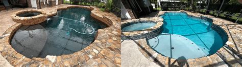 Before And After Pool Remodels Lake County And The Villages Fl