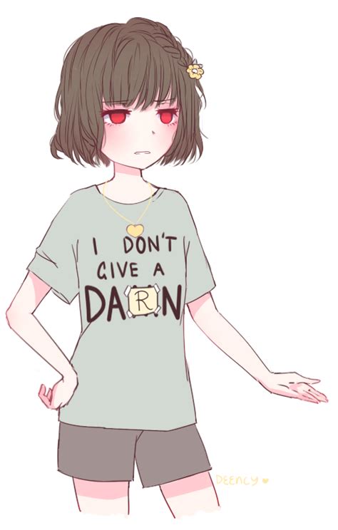 Safebooru 1girl Artist Request Blush Brown Hair Chara Undertale