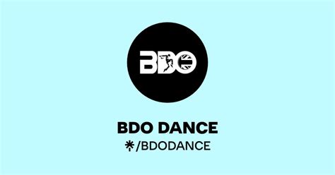 Bdo Dance Instagram Facebook Tiktok Linktree