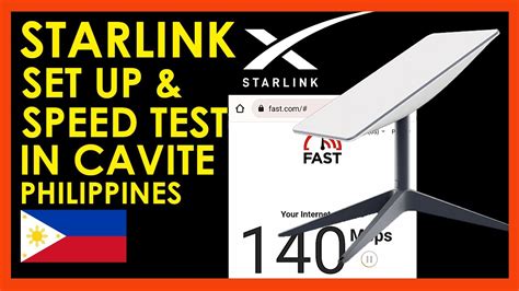 STARLINK PH SPEED TEST IN CAVITE PHILIPPINES UNBOXING AND HOW TO