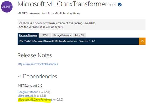 Incompatability In C With Nuget Packages Onnxruntimegpu And