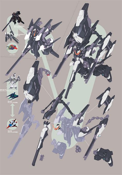 Zeta Gundam Tr 6 Woundwort Core Fighter And Gaplant Gundam And 2