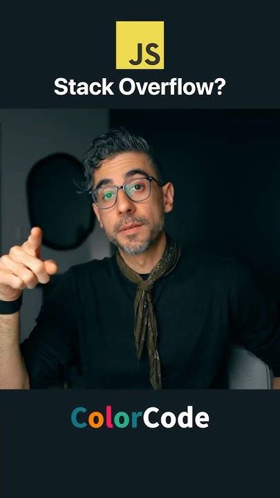 Javascript Call Stack And Stack Overflow In 1 Minute Shorts Js