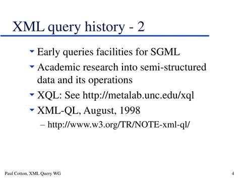Ppt Querying Xml Documents Powerpoint Presentation Free Download