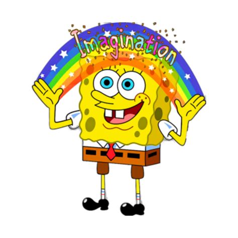 Spongebob Imagination Spongebob T Shirt Teepublic