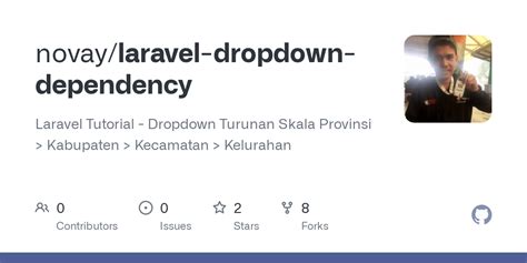 GitHub Novay Laravel Dropdown Dependency Laravel Tutorial Dropdown