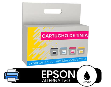 Cartucho De Tinta Epson T Xl Negro Compatible