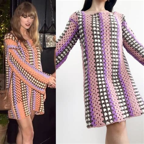 Crochet Pattern Swift Dress Etsy