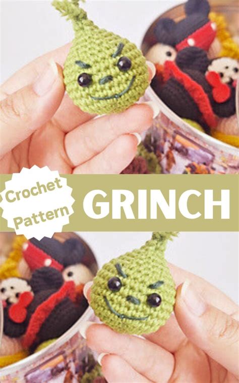 Crochet Grinch Amigurumi Patterns For Holiday Fun Crochet Wave