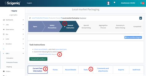 Electronic Batch Records System Ebr Scigeniq