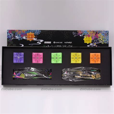 Gan 330 Mini Cube Translucent Series Set Puzzle Intellectual Toy Magic Cube []