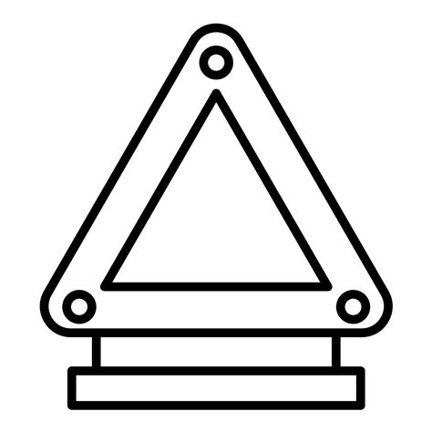 Triangle Line Icon 8280332 Vector Art At Vecteezy