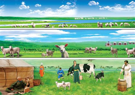 牛马羊绘画图片大全 羊的绘画图片大全大图 牛马羊简笔画图片大全 大山谷图库