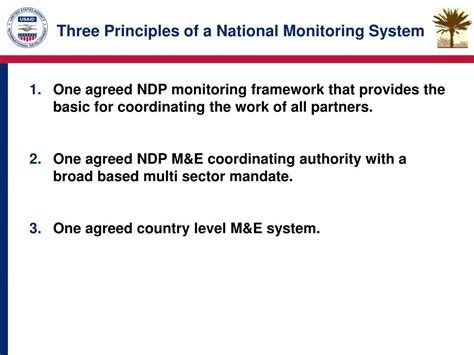 Ppt National Monitoring System For The Ndp Powerpoint Presentation