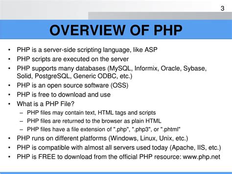 PPT CHAPTER INTRODUCTION TO PHP PowerPoint Presentation Free Download ID