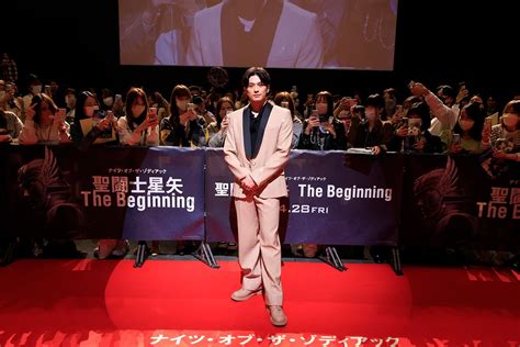 新田真剣佑「日本の映画界にとっても本当に大きな一歩」ハリウッド版『聖闘士星矢』ジャパンプレミア開催 の画像・写真 ぴあ映画