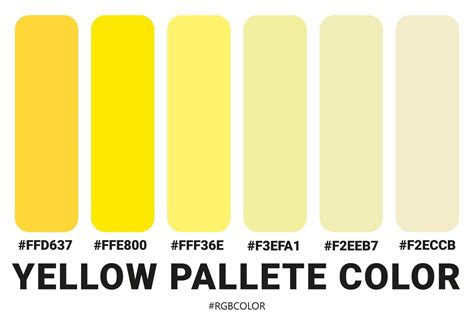 Bright Yellow Color Code