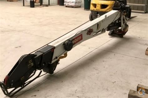 Sold Used 2007 Imt 6025 Service Crane Knockdown Boom Unmounted Crane