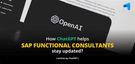 How Chatgpt Helps Sap Functional Consultants Stay Updated