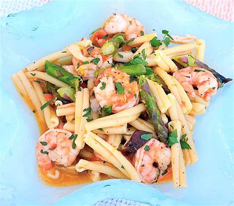 Shrimp Primavera With Gemelli Pasta Sea Suite Kitchen