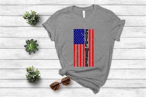 Usps Postal Worker American Flag Svg Digital Download Etsy Uk
