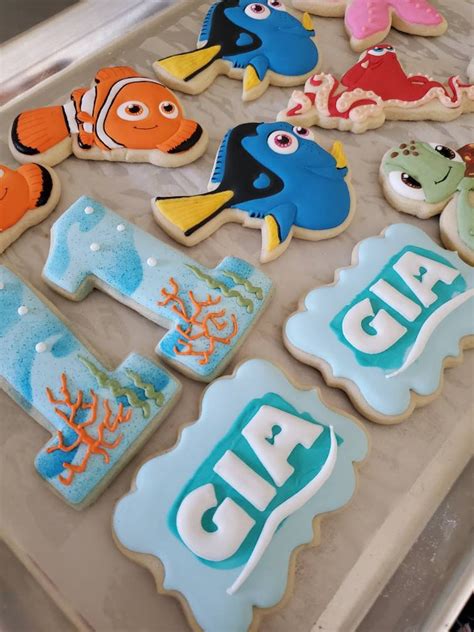 Finding Nemo Cookies Finding Dory Cookies Etsy