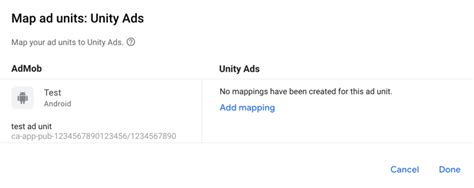 Integrate Unity Ads With Mediation Android Google For Developers