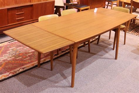 Teak Dining Table With Draw Leaf Extensions Australian Furniture