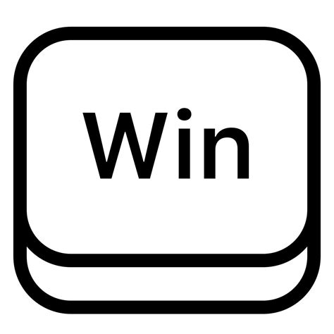 Windows 键图标、徽标、符号——免费下载png、svg