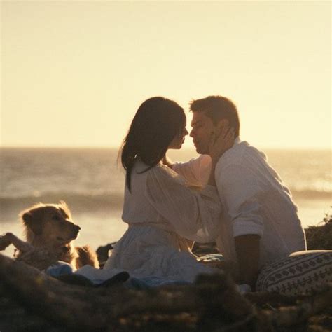 Sofia Carson And Nicholas Galitzine Purple Heart Romantic Movies Scenes