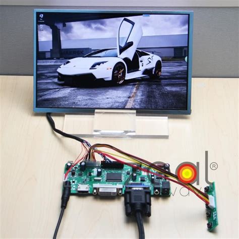 HDMI DVI VGA Audio LCD LED Controller Board N101ICG L21 HSD101PWW1 10