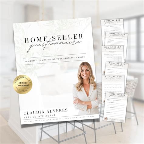 Real Estate Seller Questionnaire Home Seller Questionnaire Home