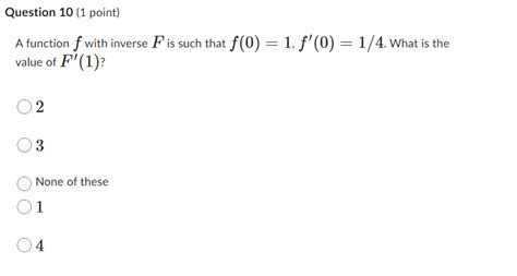 solved a function f with inverse f is such that