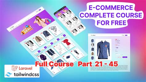 Fully Responsive Ecommerce Course With Source Code Part 21 45 Laravel 9 And Tailwind Css