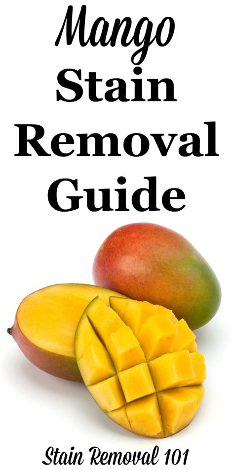 Mango Stain Removal Guide
