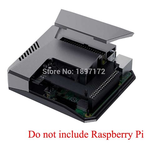 Raspberry Pi Caso De Aluminio Raspberry Pi Arg Grandado