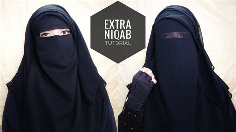 How To Wear Niqab With Abaya - 3 Layer Niqab - My Hijabi Girl