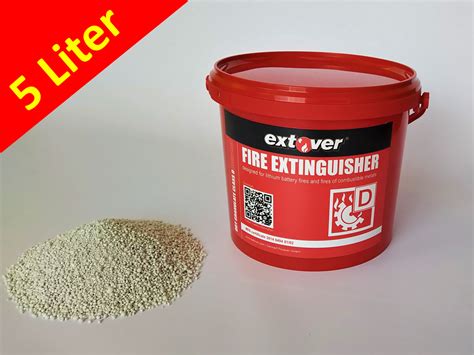 Extover Brandschutzgranulat 5 Liter Akkureparatur24de