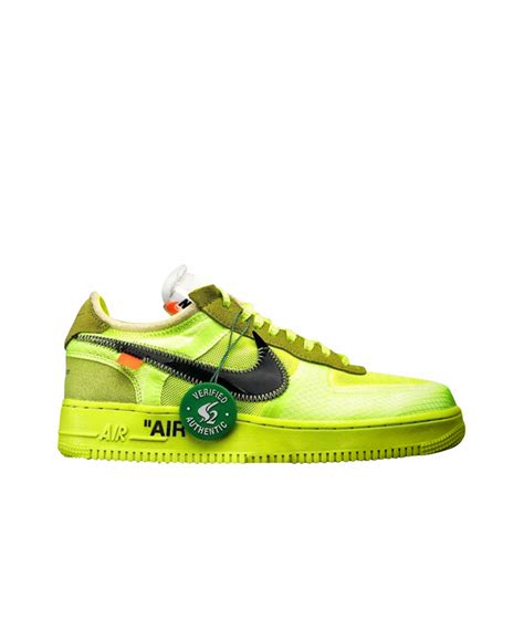 NIKE X OFF-WHITE Салатовые текстильные кроссовки для женщин – купить в ...