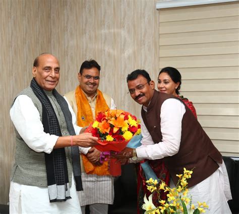 Rajasthan Cm Bhajan Lal Sharma Deputies Diya Kumar And Prem Chand