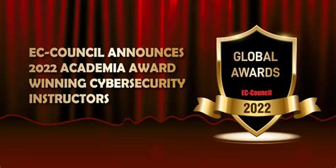 Ec Council 2022 Academia Award Winning Cybersecurity Instructors