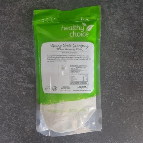 Jual Healthy Choice Tepung Umbi Ganyong 250g Wheat Ganyong Flour Shopee Indonesia
