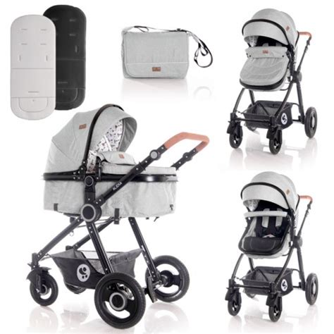 Lorelli საბავშვო ეტლი ალექსა შავი ლორელი 0 ლარად ნიდოზე 3800151979371 Nido Ge