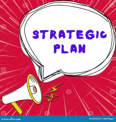 Conceptual Caption Strategic Plan Business Approach A Process Of