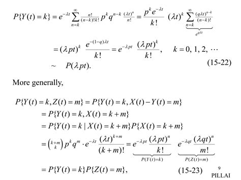 Poisson Process And Explaination Lectr Ppt